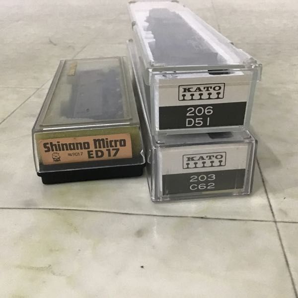 Yahoo!オークション - 1円〜 動作確認済 KATO等 Nゲージ 206 D51 蒸気...