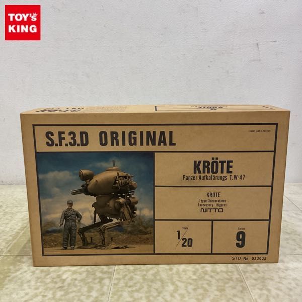 Yahoo!オークション - 1円〜 NITTO 1/20 S.F.3.D オリジナル No.9 KROT...