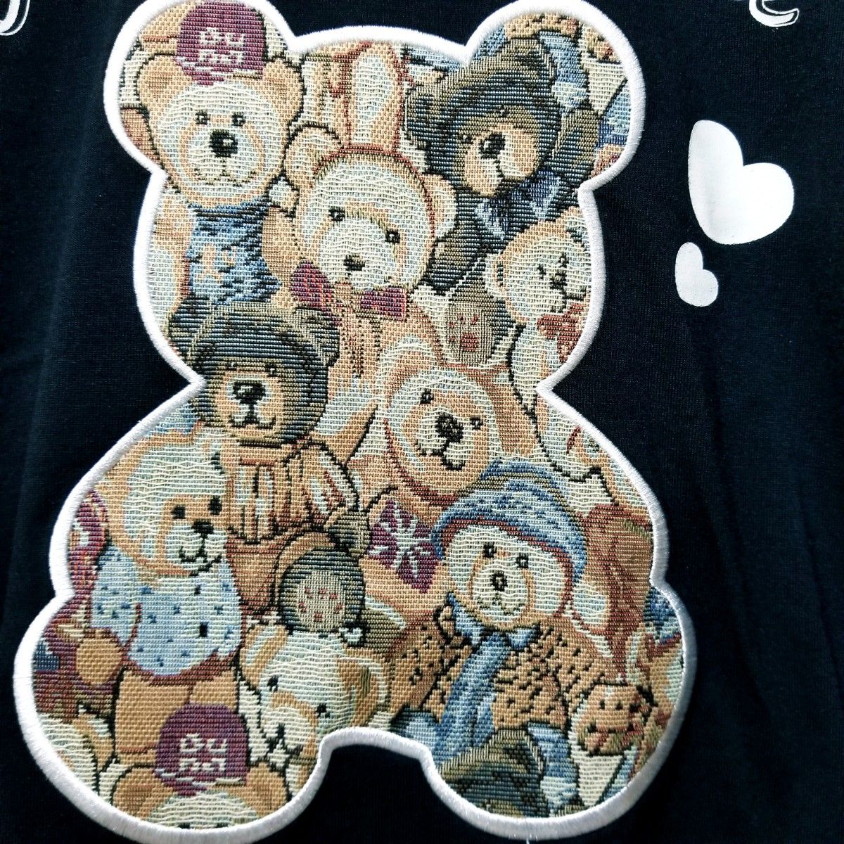 新品 くまさん ゴブラン織り Tシャツ 地雷 原宿 地雷系 新品 くまさん ゴブラン織り Tシャツ 地雷 原宿 地雷系