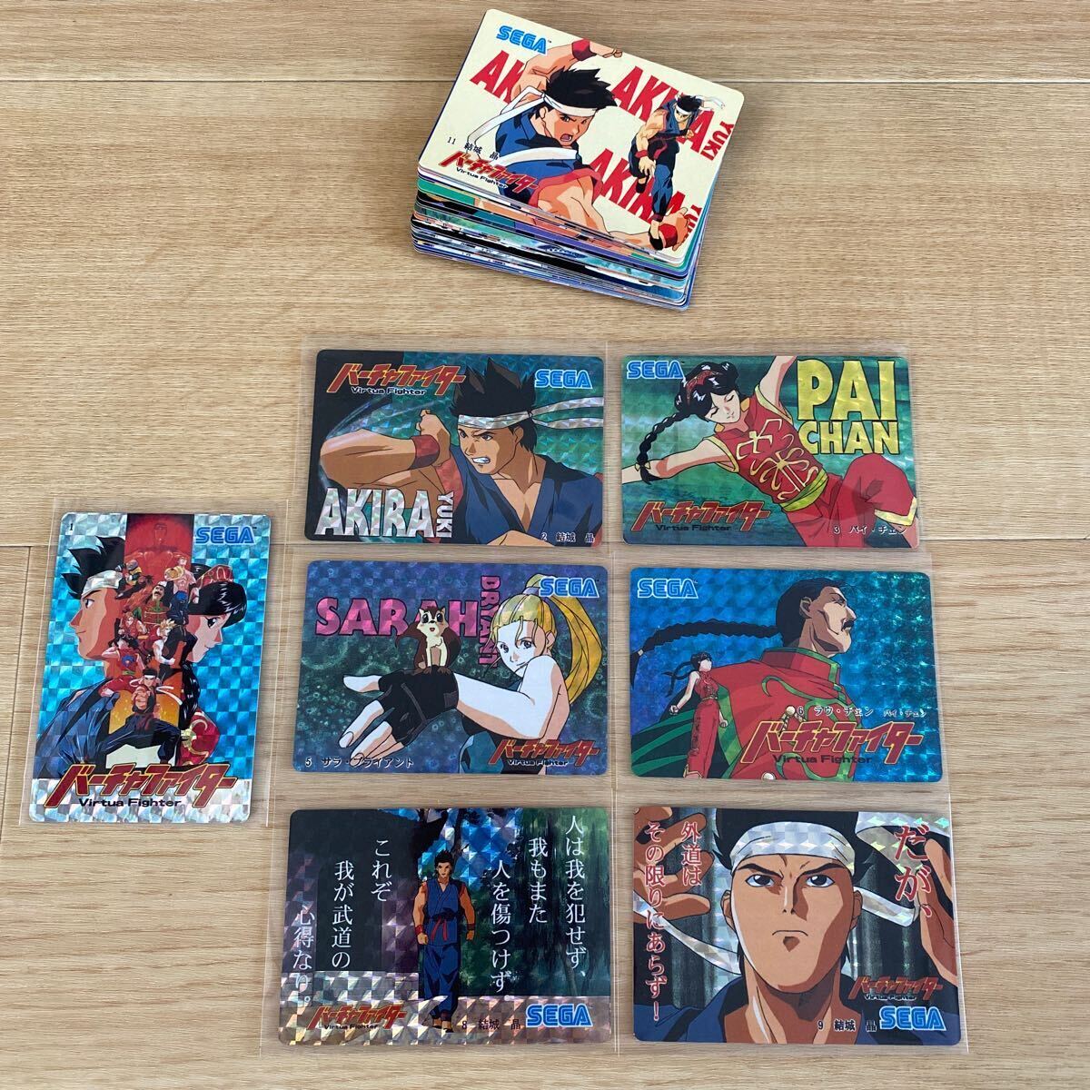 Yahoo!オークション - バーチャファイター カードダス YUU CORP ビュー...