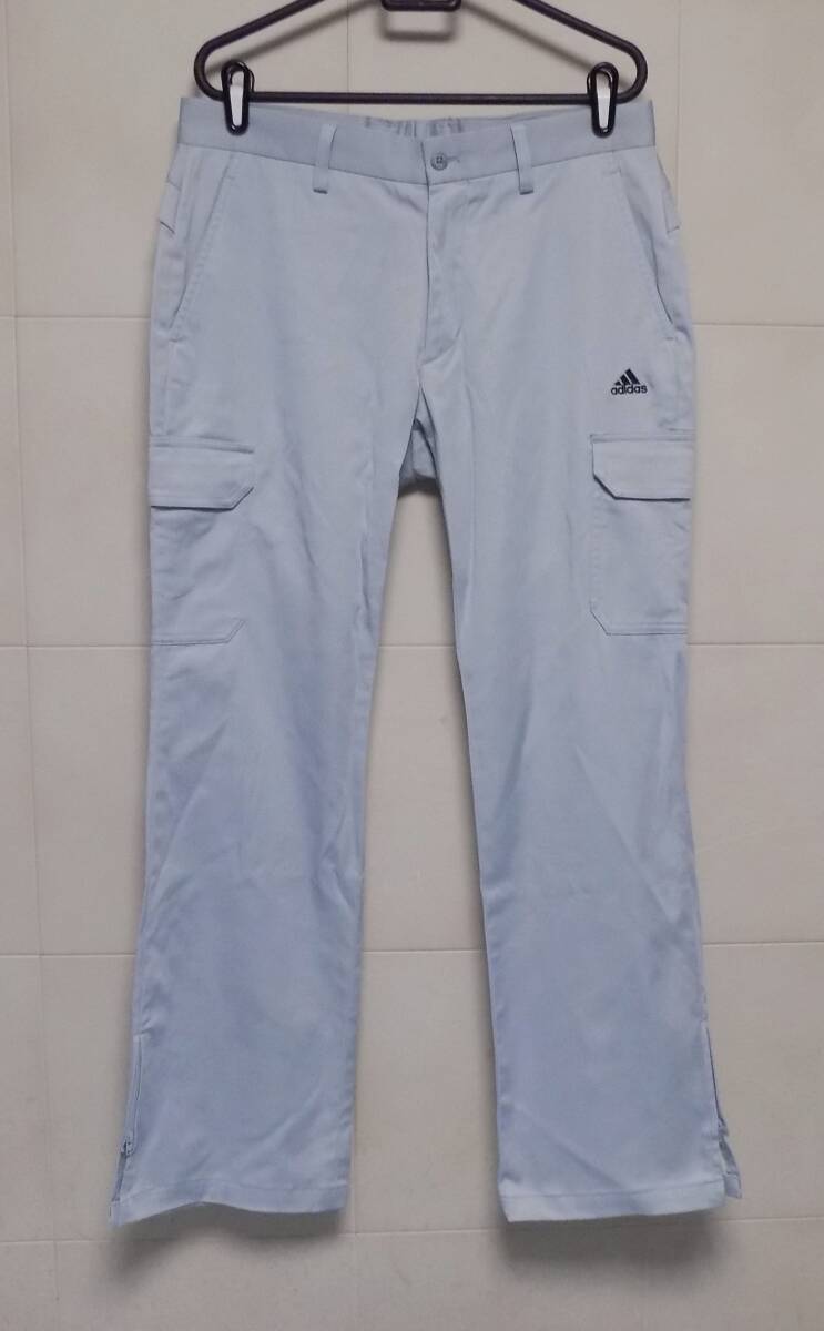 Yahoo!オークション - アディダス 薄グレー スラックス W82