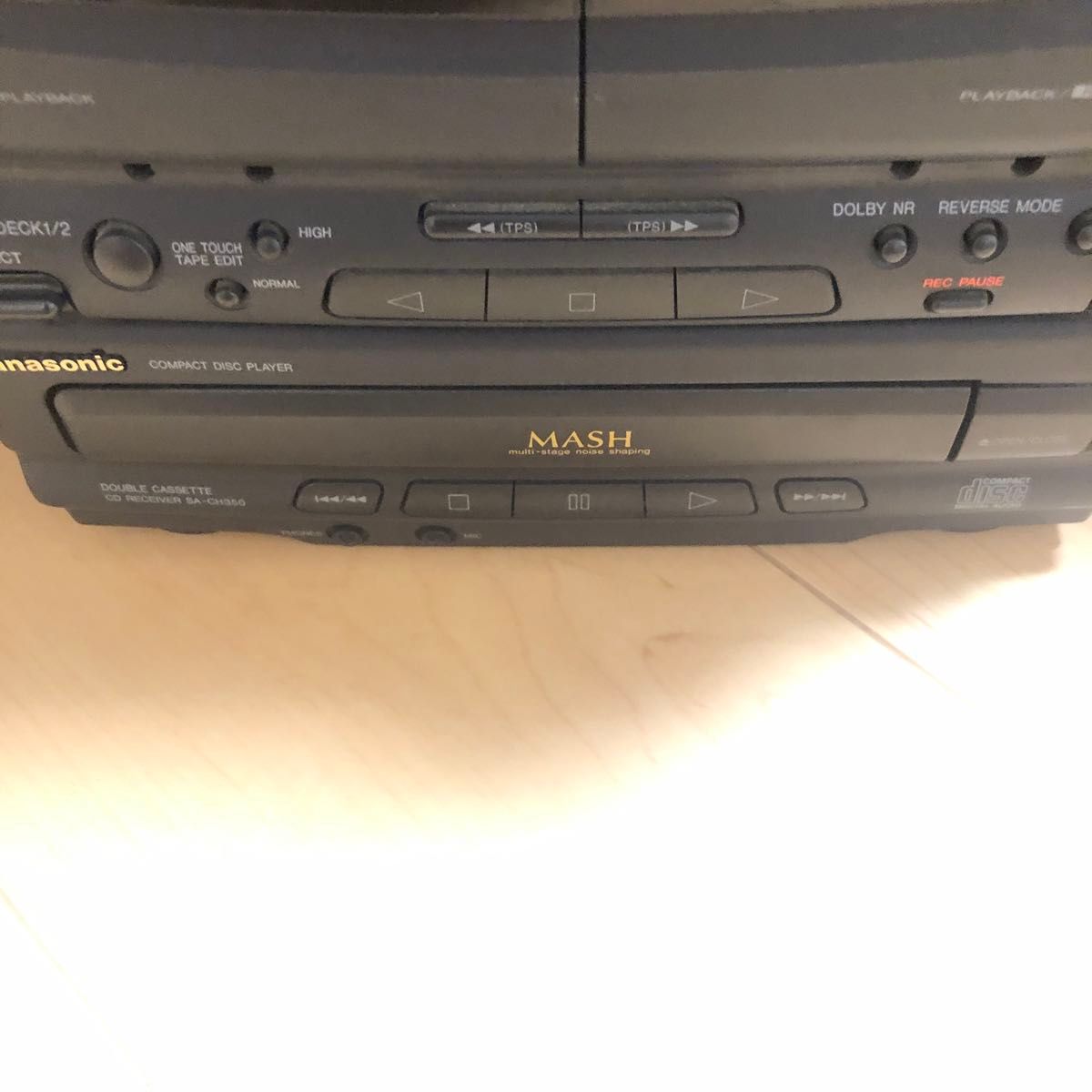 Panasonic SA-CH350 ダブルカセットCDレシーバー コンポ|Yahoo Panasonic SA-CH350 ダブルカセットCDレシーバー コンポ|Yahoo