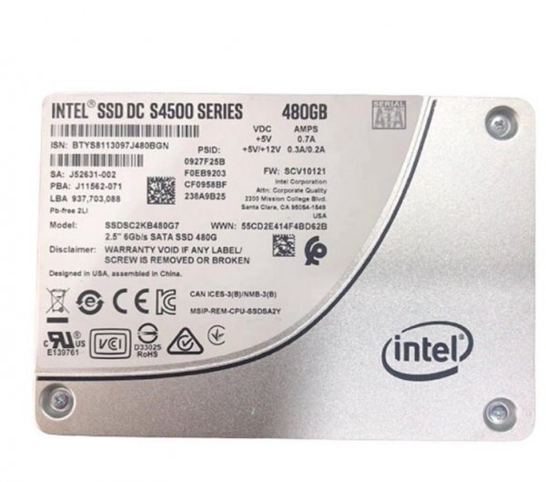 Yahoo!オークション - インテル Intel SSD DC S4500 シリーズ 480G 2.5...