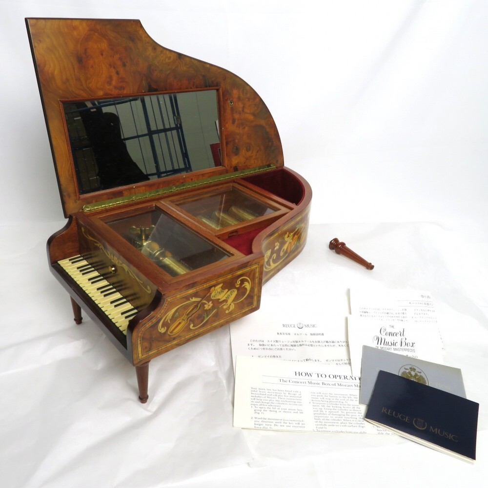 1円〜 REUGE リュージュ ピアノ型オルゴール 50弁 モーツァルト 破損有 同梱不可 y136-2912580 Y商品(オルゴール)｜売買されたオークション情報、yahooの商品情報を ...