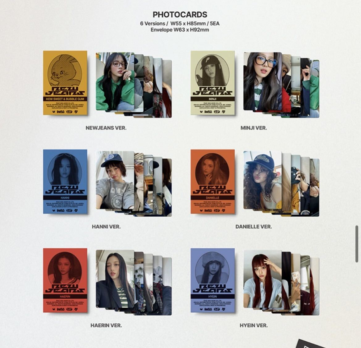 Yahoo!オークション - NEWJEANS CD ハニver. 新品未開封 HOWSWEET