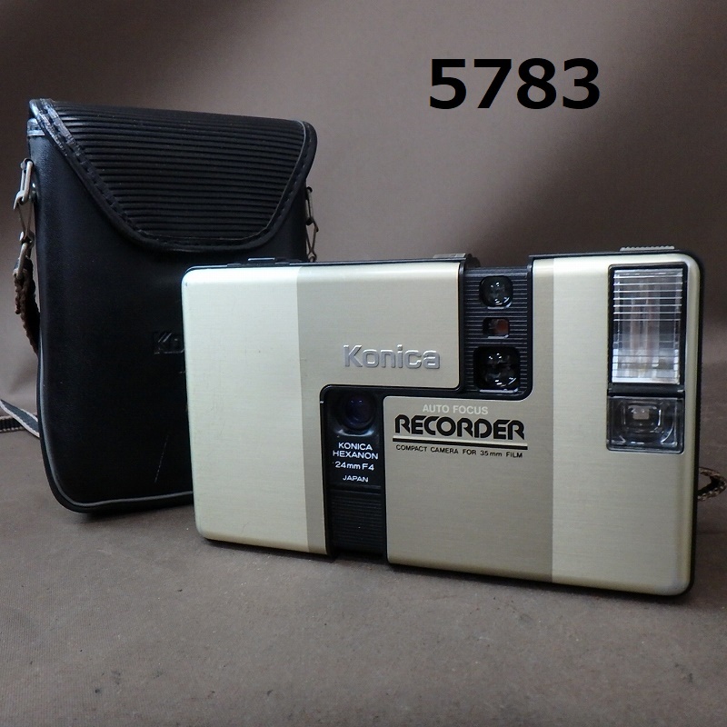 Yahoo!オークション - FK-5783 KONICA AUTO FOCUS RECORDER 簡易動作O...