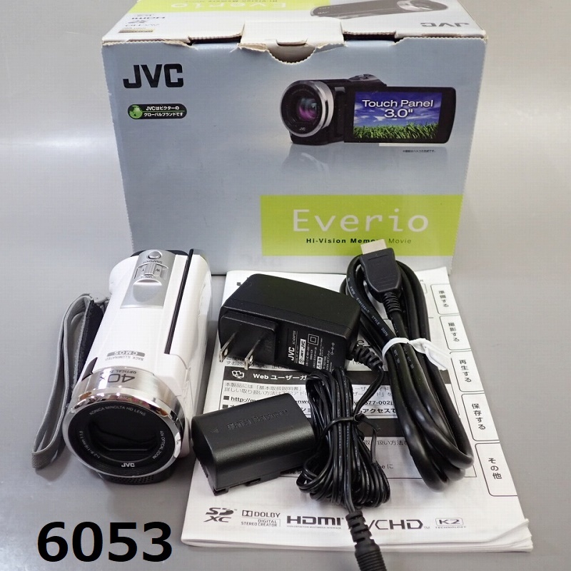 Yahoo!オークション - FK-6053 JVC Everio GZ-HM390W 美品 20240724