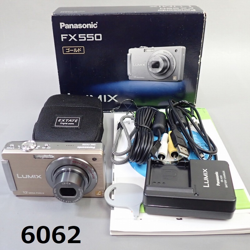FK-6062 Panasonic LUMIX FX550 簡易操作OK シャッターOK 20240730(パナソニック)｜売買されたオークション情報、yahooの商品情報をアーカイブ公開 ...