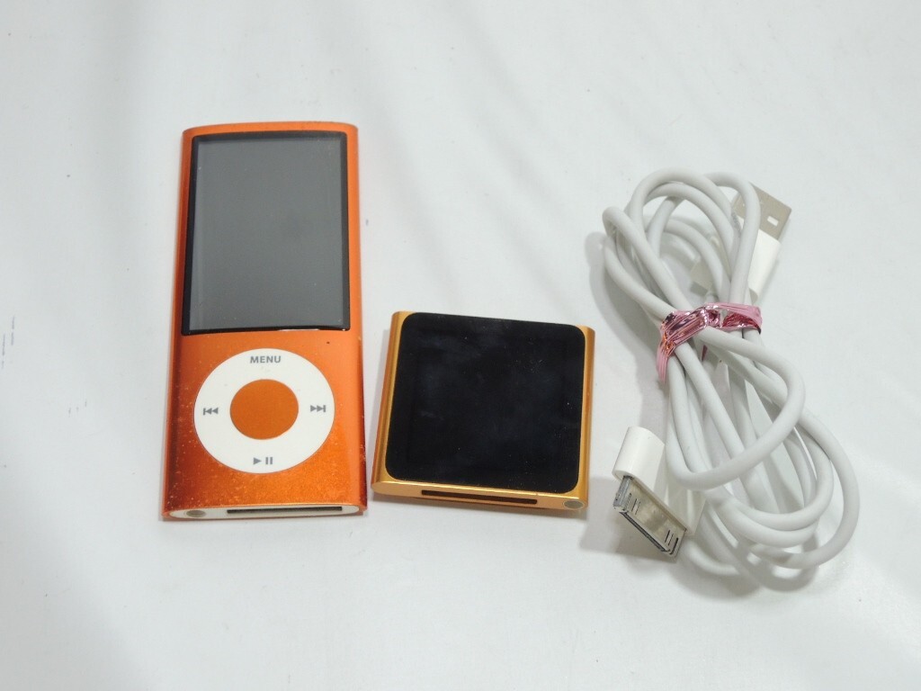 Yahoo!オークション - Apple iPod nano MC072J/A 16GB オレンジ 第5世...