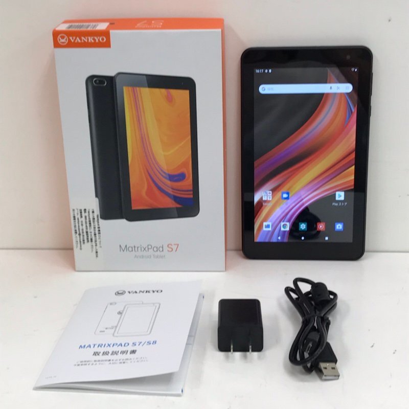 日本代購代標第一品牌【樂淘letao】－VANKYO S7 VANKYO_S7 32GB ブラック Android アンドロイド タブレット 240617SK090730