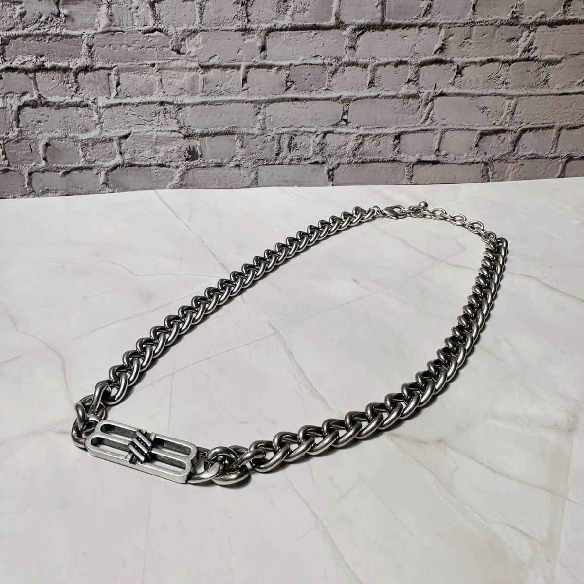 BB ICONグルメットネックレス バレンシアガ balenciaga モチーフ BB ICONグルメットネックレス バレンシアガ balenciaga モチーフ