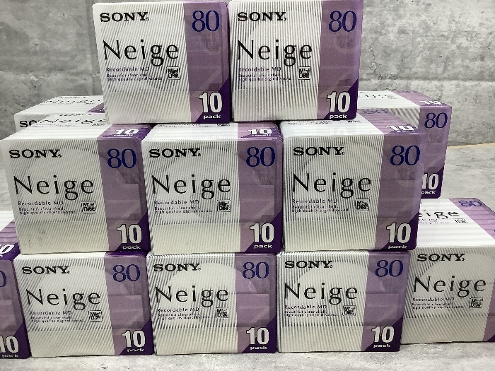 Yahoo!オークション - Z1a 未開封品 MDディスク SONY Victor ソニー ビ...