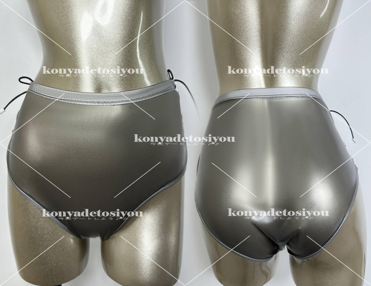 日本代購代標第一品牌【樂淘letao】－LJH24068黒L-XL 超セクシー 透け透け シースルー生地 サイドリボン エロ ショーツ コスプレ衣装 撮影会 仮装 イベント コスチューム