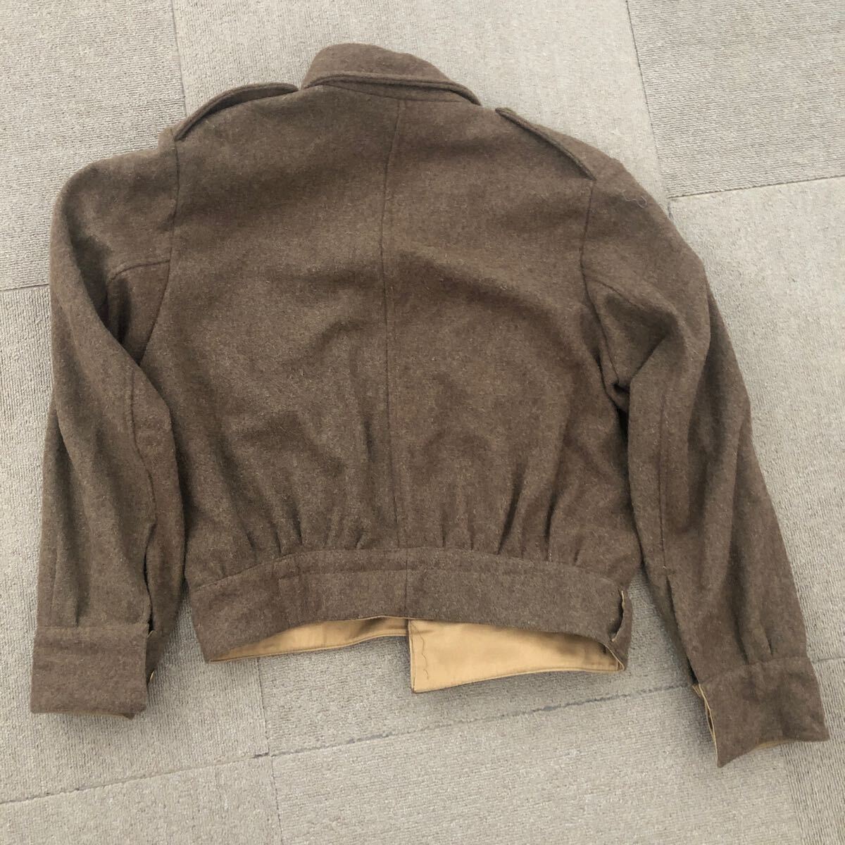 Yahoo!オークション - ww2 イギリス軍 P37 バトルドレス ジャケット サ...