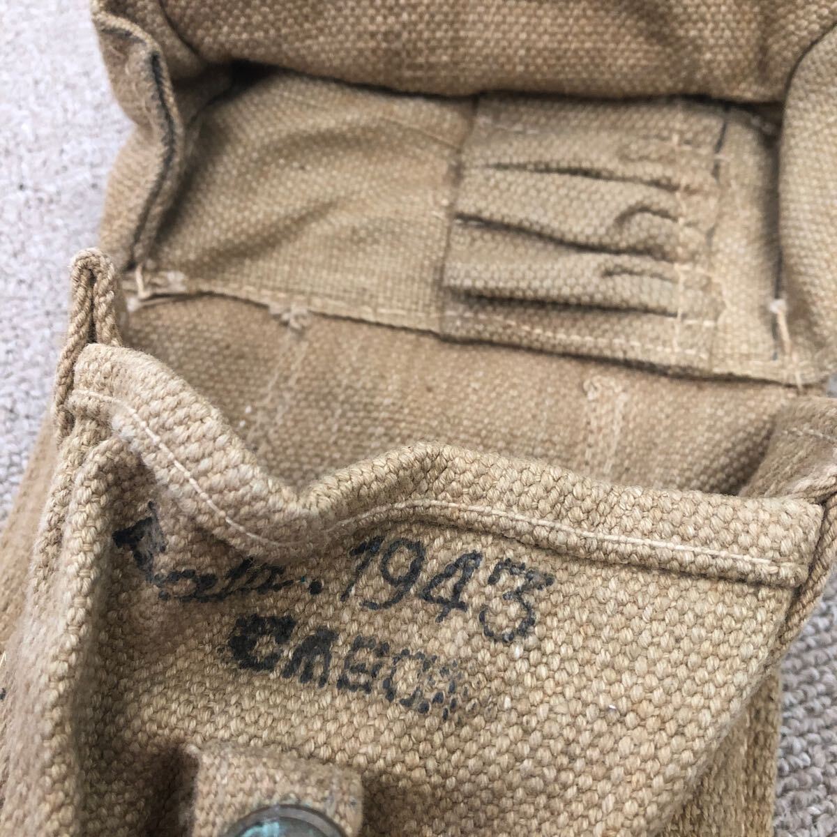 Yahoo!オークション - 実物 ww2 イギリス軍 P37 ウェビング Mk1 アモポ...