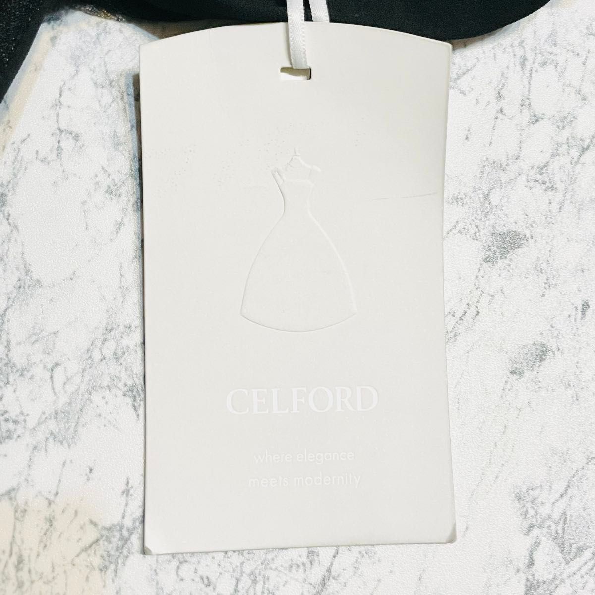CELFORD セルフォード シフォン レース プリーツワンピース CELFORD セルフォード シフォン レース プリーツワンピース