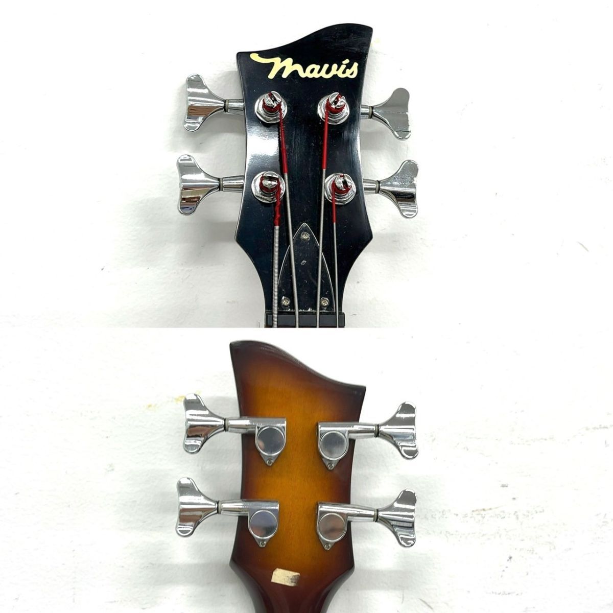 B105-W17-6 Mavis メイビス ヴァイオリンベース エレキベース 楽器 弦楽器 音楽 ソフトケース付き 約110×35×8cm③(エレキベース本体)｜売買されたオークション情報 ...