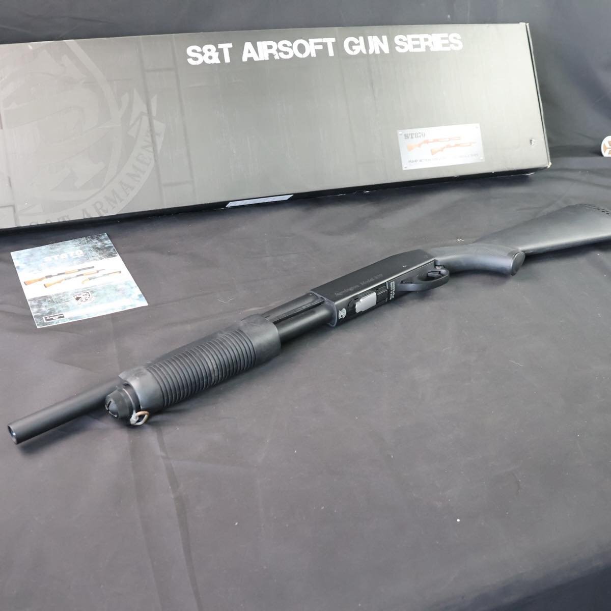 Yahoo!オークション - S&T ST870 ST-SPG-07 エアーショットガン エアガ...