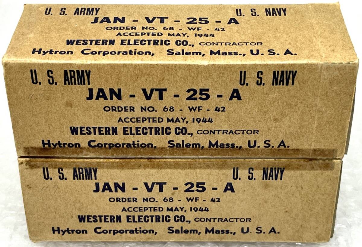 Hytron VT-25-A 2本 動作未確認(真空管)｜売買されたオークション情報、yahooの商品情報をアーカイブ公開 - オークファン（aucfan.com）