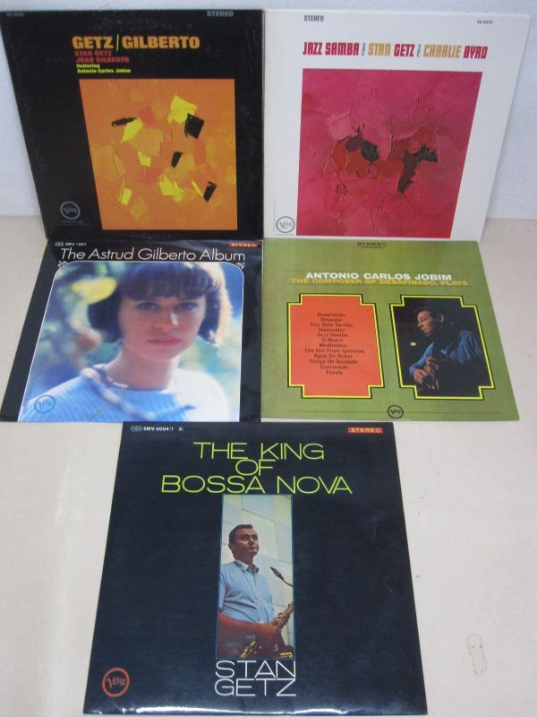 Yahoo!オークション - LP・ボサノヴァ ジャズ 5セット・GETZ GILBERTO ...