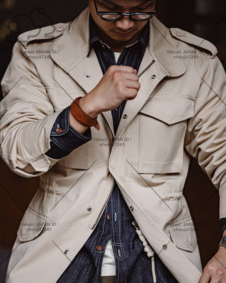 Yahoo!オークション - メンズ US M-65 コットンフィールドジャケット...