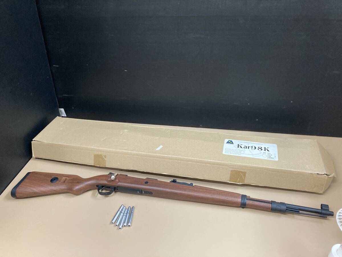 Yahoo!オークション - S076[FT16]67(ガスガン) ダブルベル 「Kar 98k」...