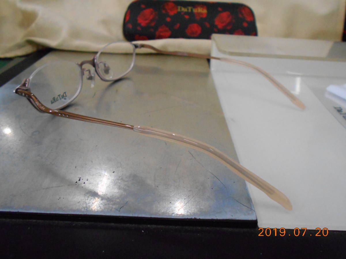 Dachuladatura Reverse Half Rim Glasses Frame Da2021 C2 Stylish Real Yahoo Auction Salling