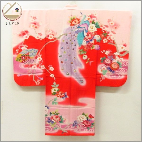 Yahoo!オークション - 着物10 絹 子供着物 女児用 七五三 袷 身丈124c...