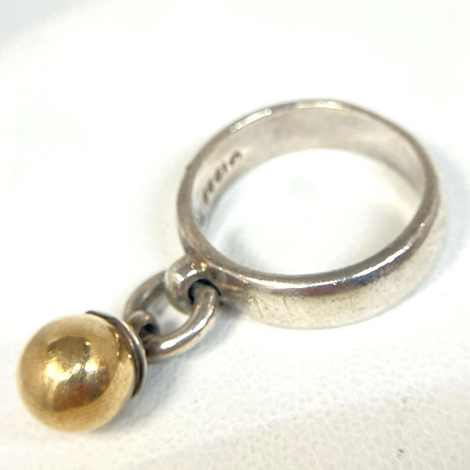 日本代購代標第一品牌【樂淘letao】－K18付き!![TIFFANY &Co/ティファニーリング]u 約5.9g ボールダングル ドアノック 18金 ジュエリー jewelry ring ...