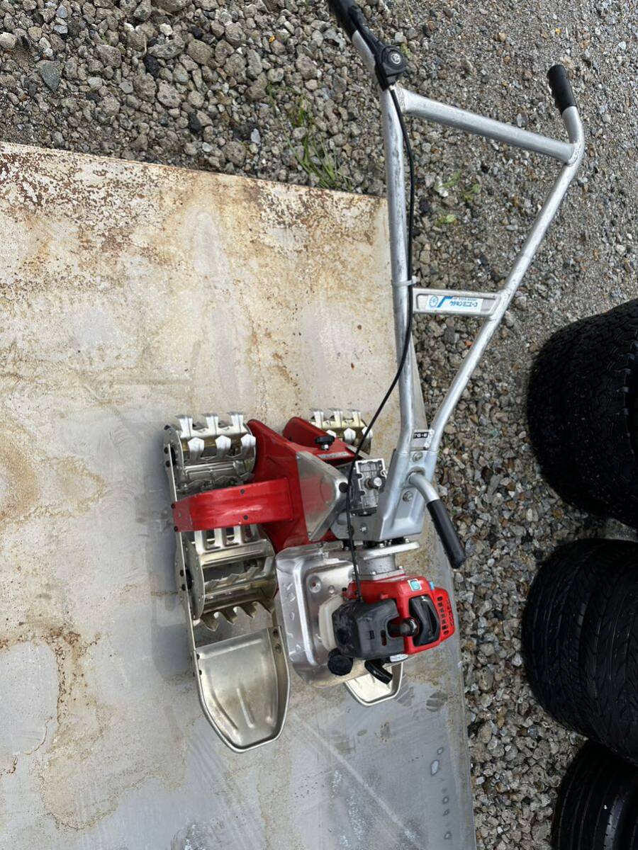 Yahoo!オークション - 太昭農工機 除草機 TG-E型 ミニエース 2条 水田...