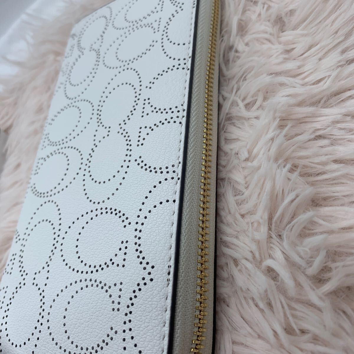 Yahoo!オークション - 新品・未使用 COACH コーチ 長財布 ホワイトC471...