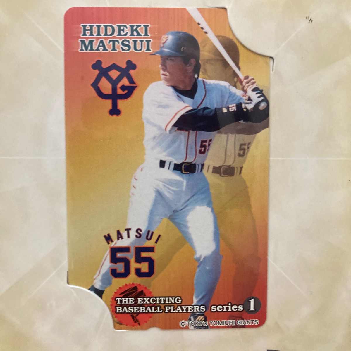 未使用 読売ジャイアンツ 松井秀喜 テレホンカード50度数 非売品 未使用 読売ジャイアンツ 松井秀喜 テレホンカード50度数 非売品