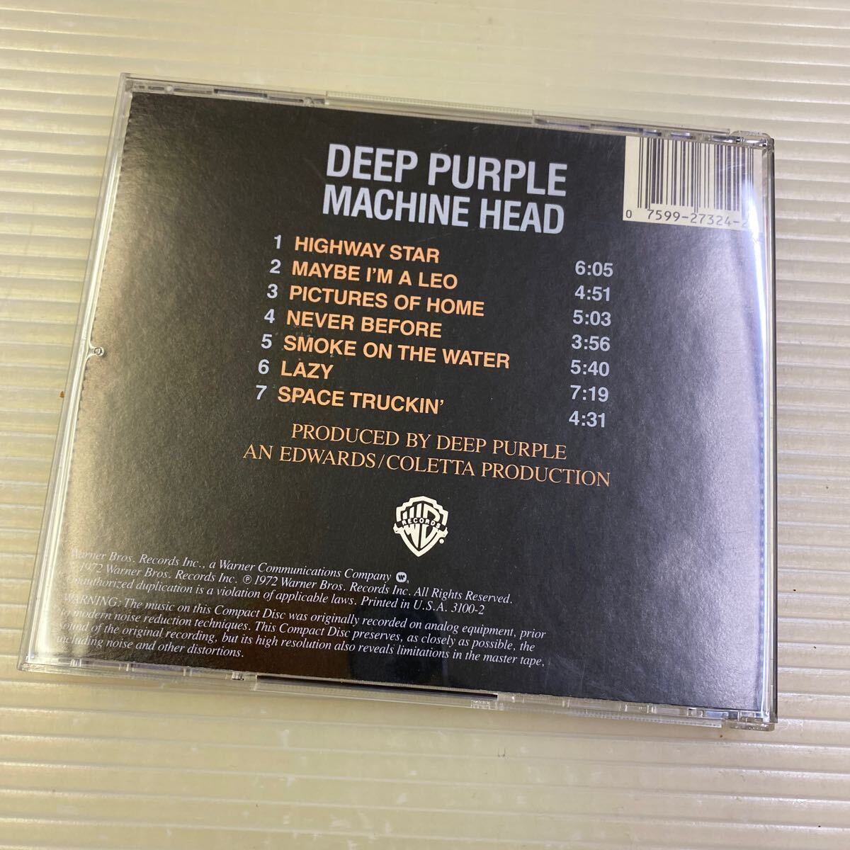 Yahoo!オークション - 【同梱可】 ディープパープル Deep Purple マシ...