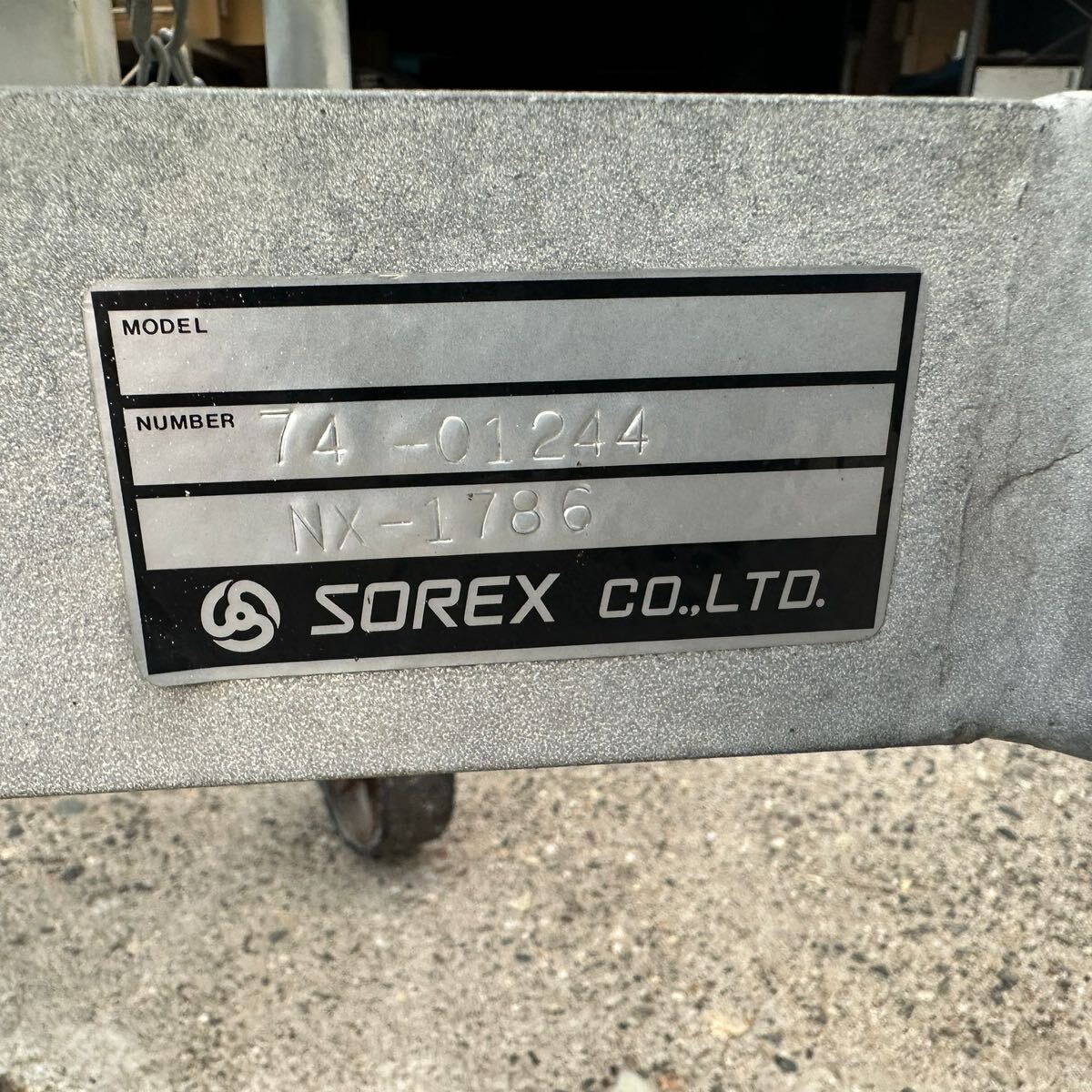 Yahoo!オークション - SOREX ソレックス 軽トレーラー ボートトレーラ...