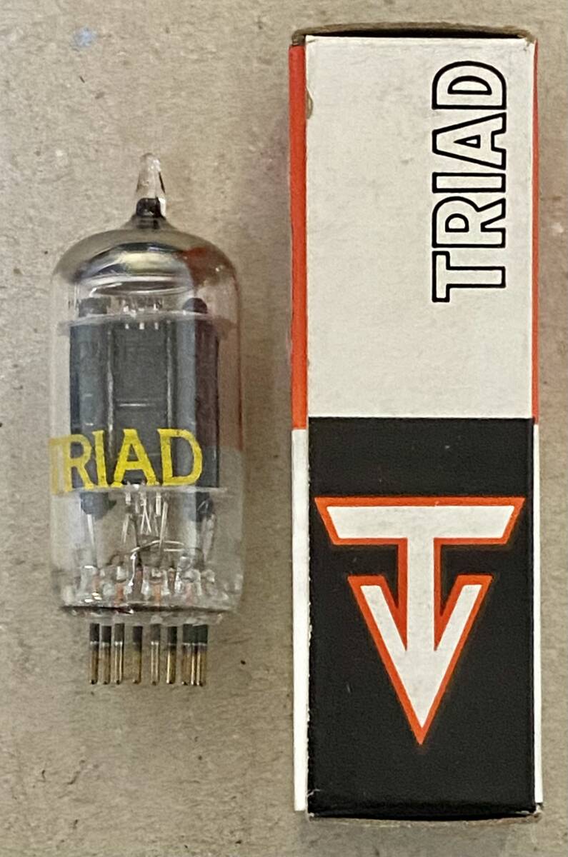 Yahoo!オークション - NEW20568 TRIAD 12AU7A（Westinghouse製ブラッ...