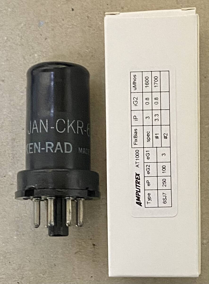 Yahoo!オークション - USED38090 メタル管 KEN-RAD 6SJ7（NOS-SPEC）