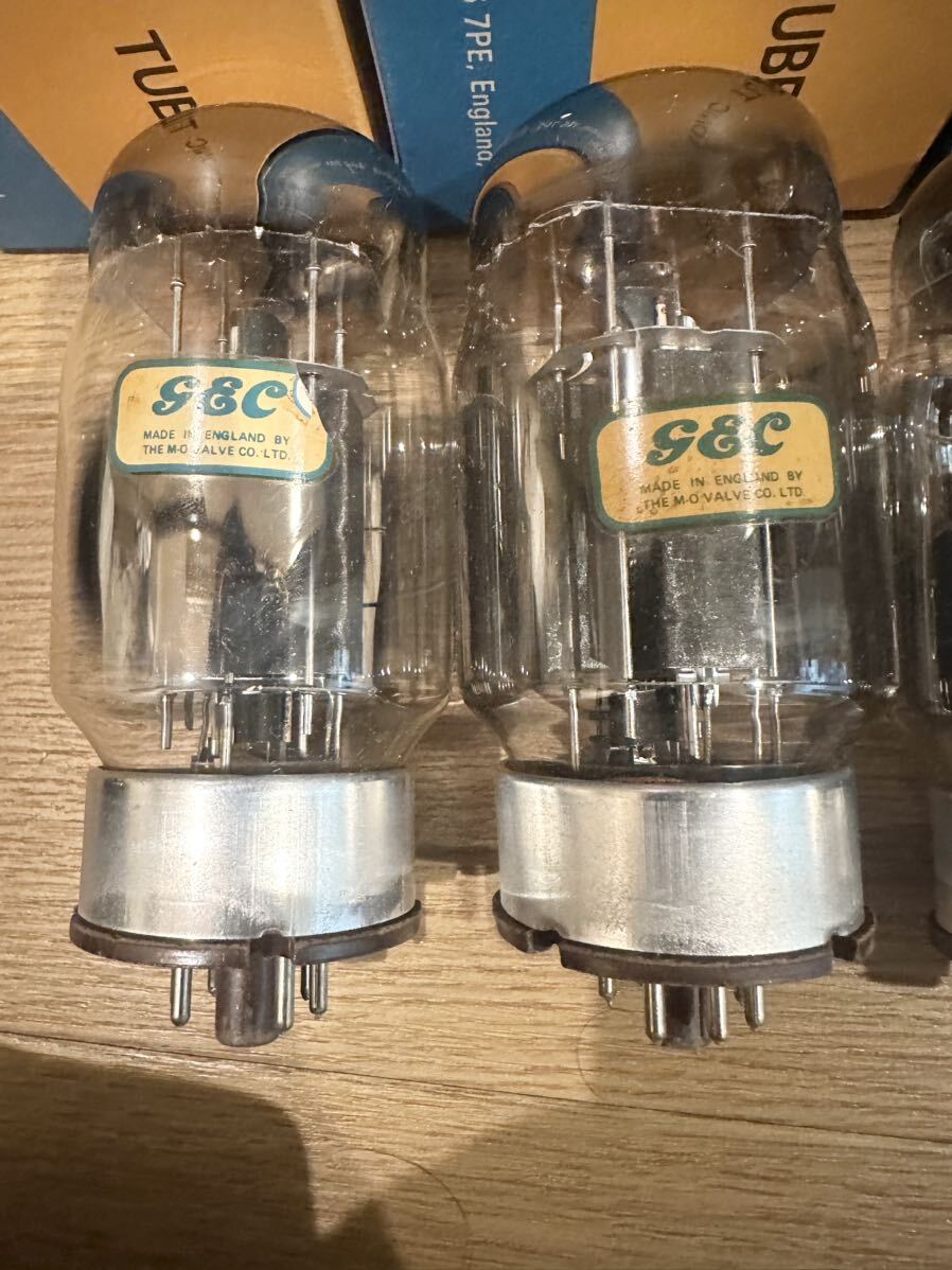 Yahoo!オークション - KT88 GEC 英国製 真空管Made In England 4本セッ...