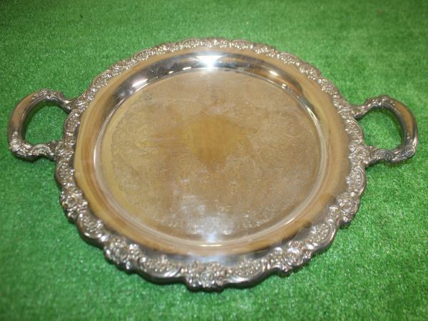 Yahoo!オークション - 7085 ONEIDA オネイダ 洋食器 銀トレイ