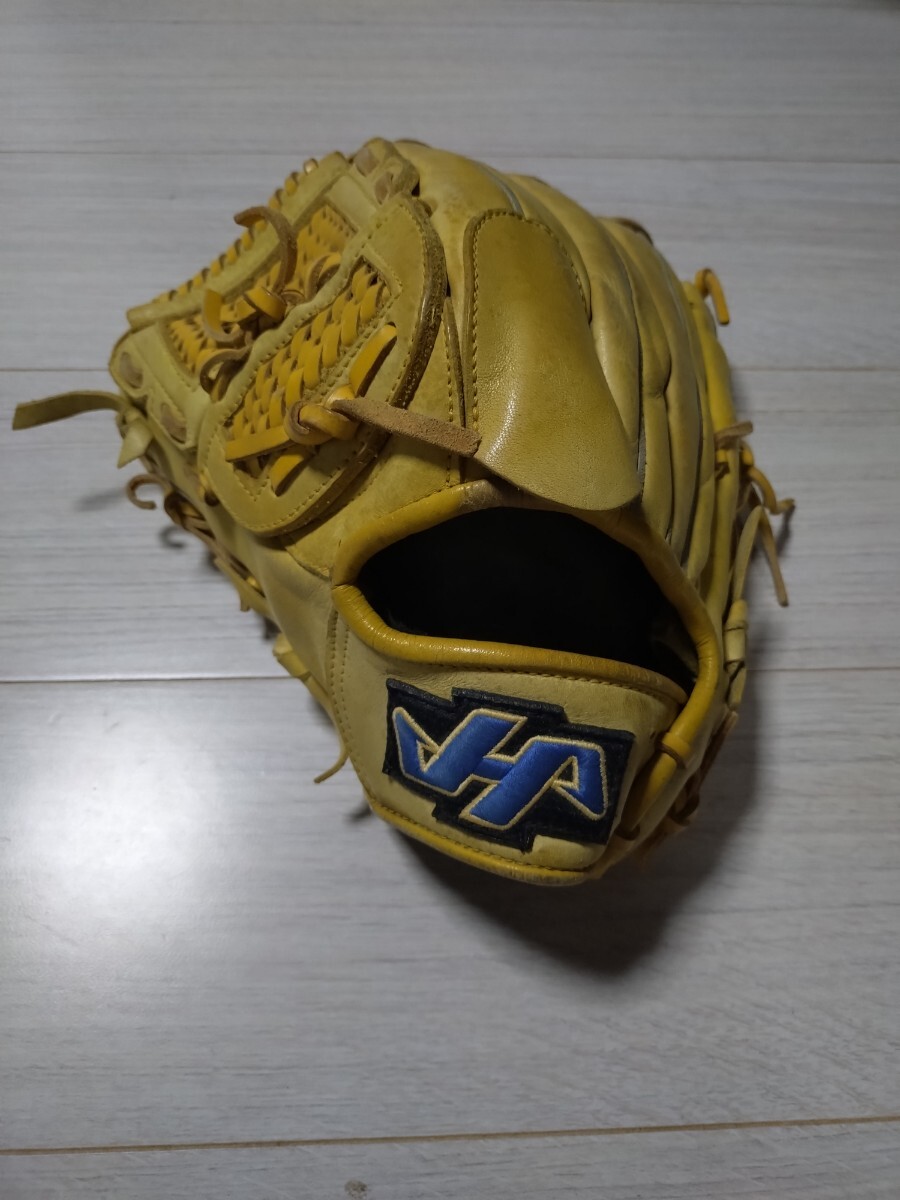 Yahoo!オークション - ハタケヤマ 軟式 投手用 左投げ TH-151Y グラブ ...