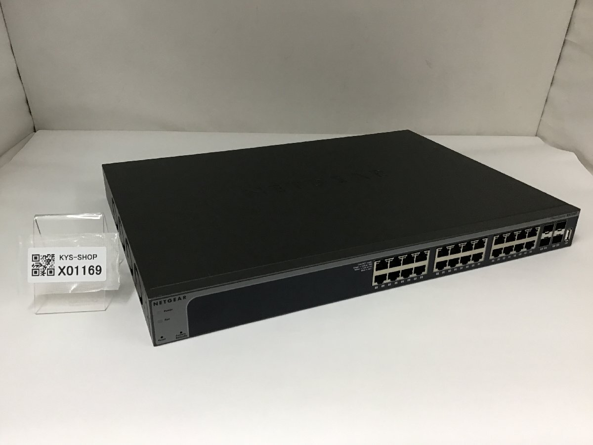 Yahoo!オークション - 初期化済み NETGEAR 10ギガビット 24ポート L2+...