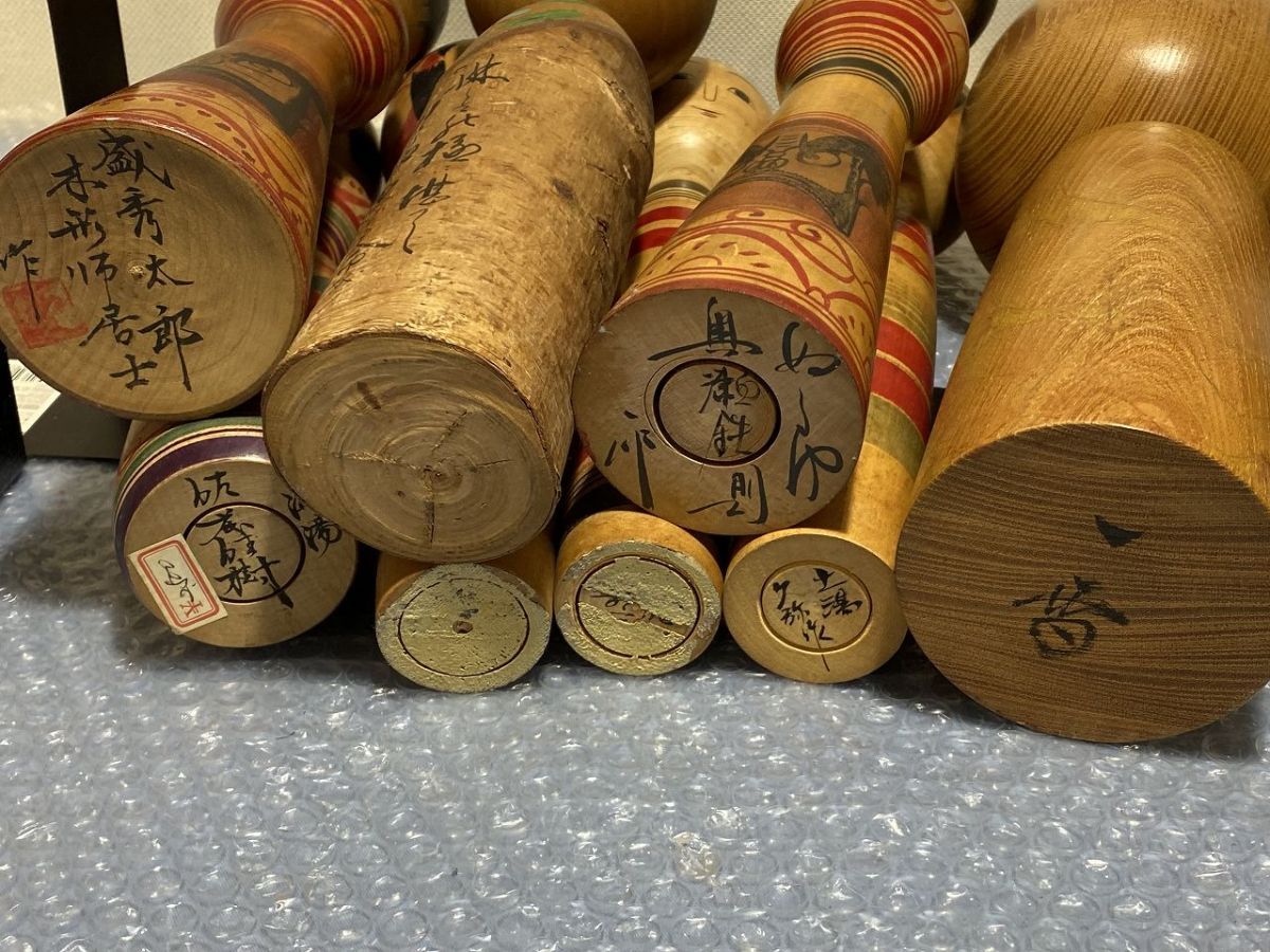 Yahoo!オークション - K53 伝統こけし・古作こけし 24点 中古品