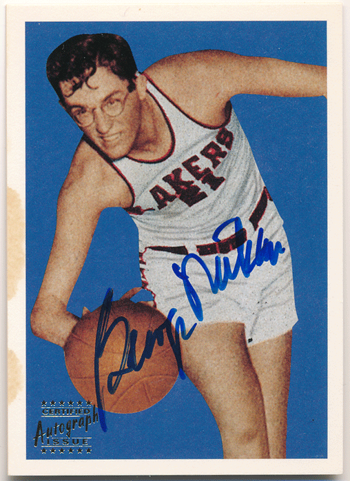 日本代購代標第一品牌【樂淘letao】－George Mikan NBA 1996 Topps Stars 1948 Rookie Reprint Signature Auto 直筆サイン ...