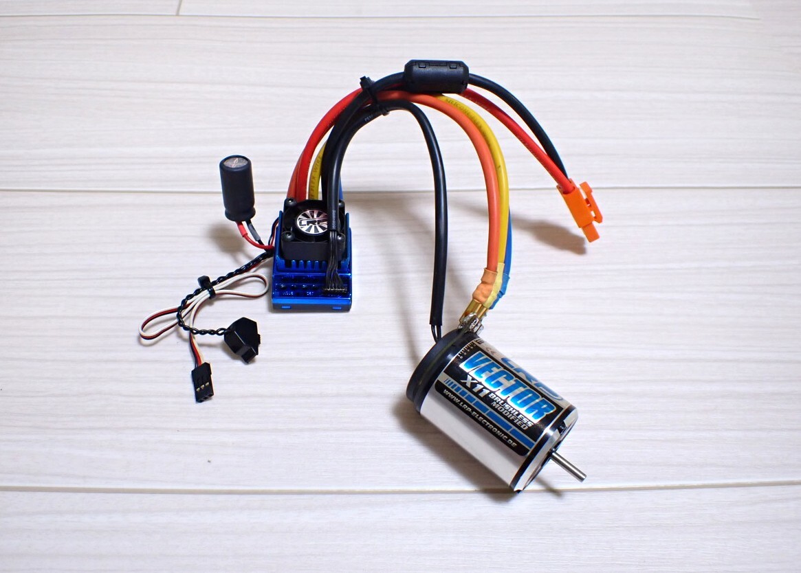 Yahoo!オークション - ブラシレスコンボセット LRP SPHERE TC SPEC モ...