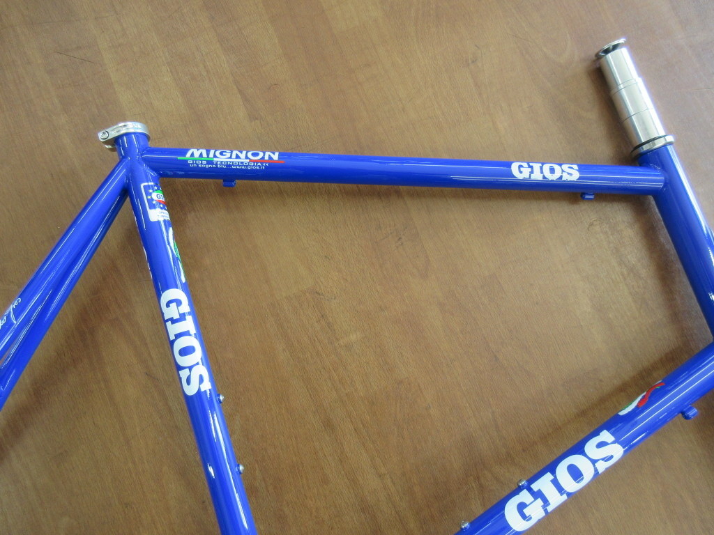 Yahoo!オークション - 2024 GIOS MIGNON 510mm ブルー ミニベロ/20イン...
