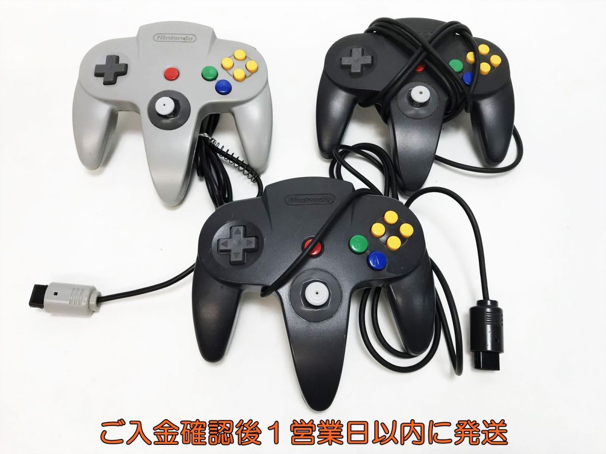 Yahoo!オークション - 任天堂 ニンテンドー64 N64 コントローラー 3個...