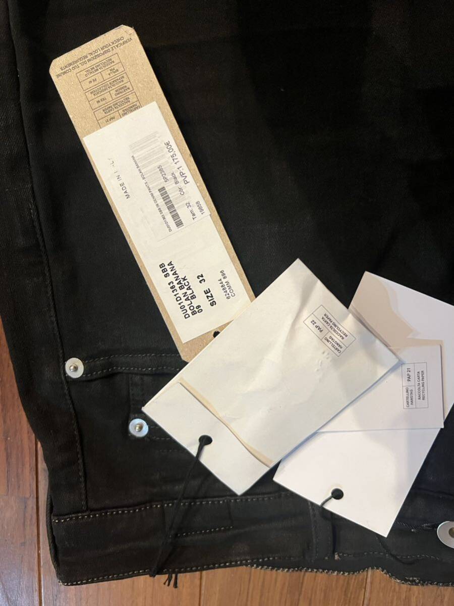 drkshdw 24ss bolan zip denim コーティング デニム rick owens drkshdw 24ss bolan zip denim コーティング デニム rick owens