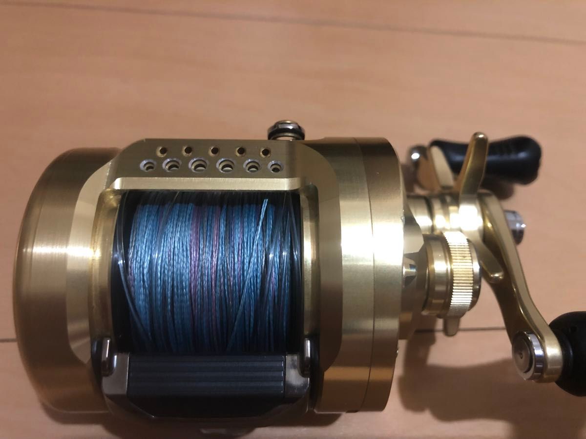 シマノ 23カルカッタコンクエスト MD 400XG 夢屋 パワーハンドル シマノ 23カルカッタコンクエスト MD 400XG 夢屋 パワーハンドル