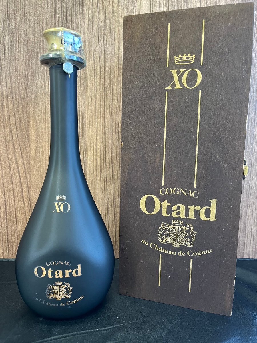 Yahoo!オークション - s 古酒 未開封 XO Otard COGNAC 木箱付 40％ 700...