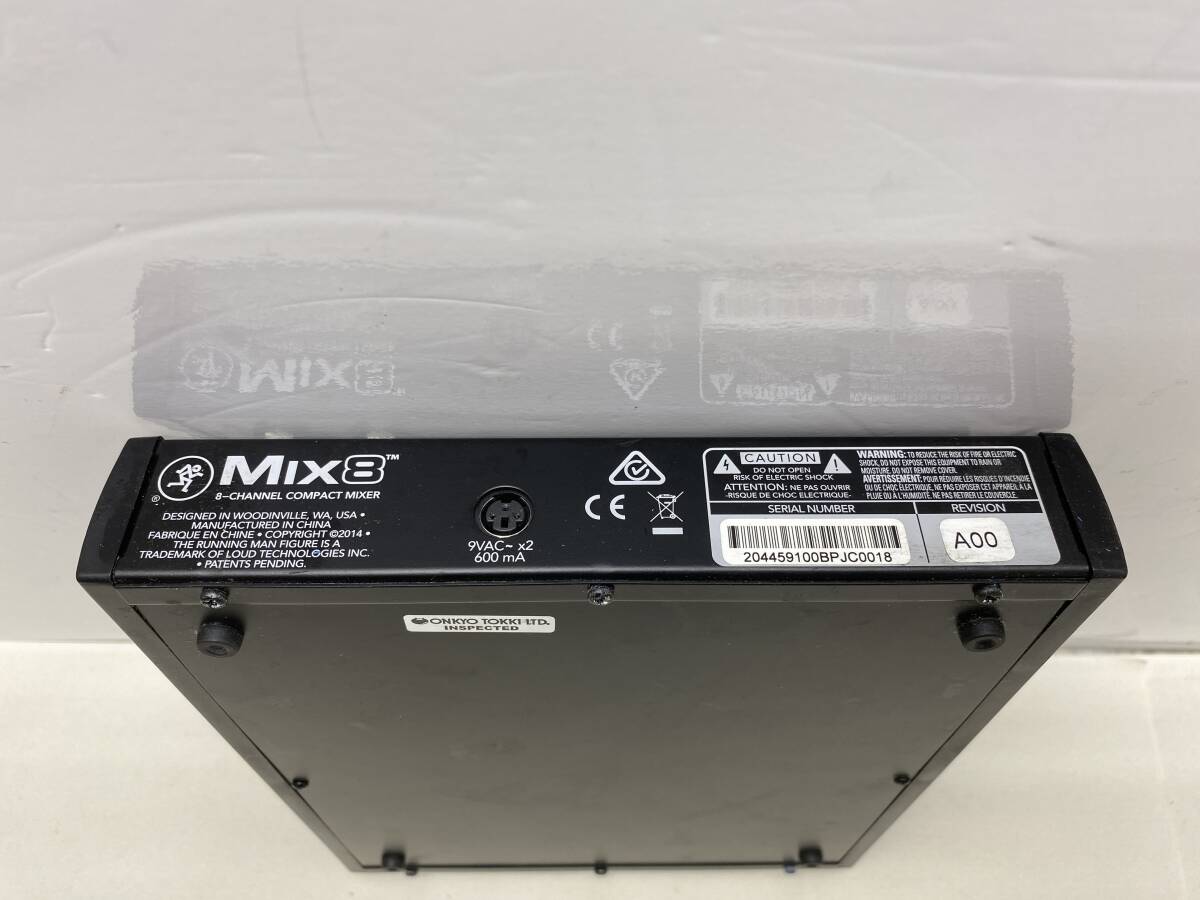 Yahoo!オークション - MACKIE MIX8 マッキー ミキサー 本体のみ 動作未...