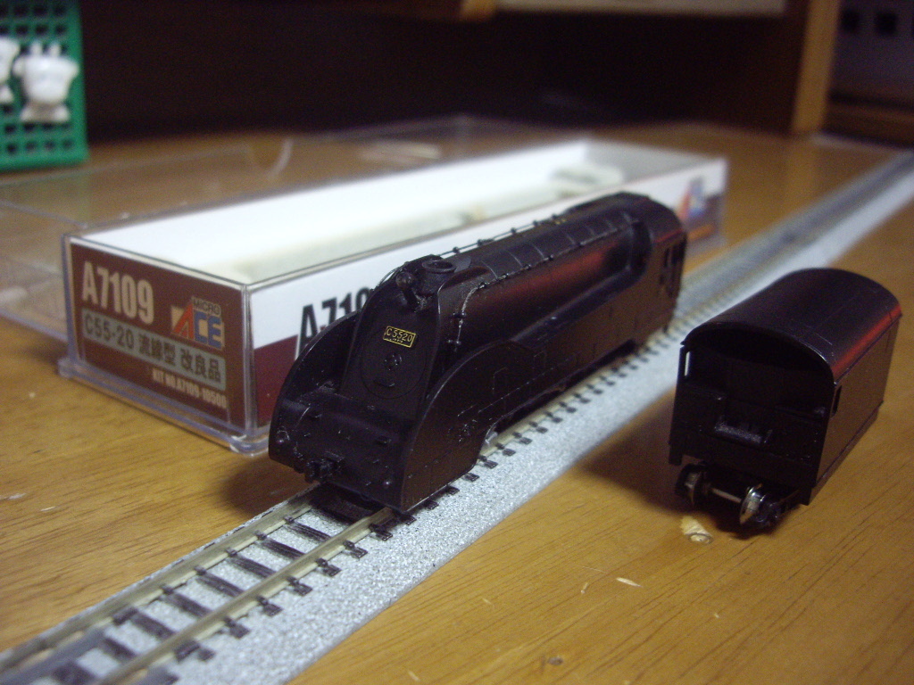 Yahoo!オークション - マイクロエース C55 品番A7109 動力車動作・ライ...